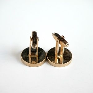 Foster | Accessories | Vintage 95s Modern Foster Cufflinks Tie Pin ...